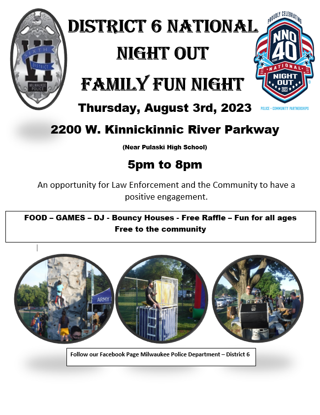 2023 NNO flyer – Milwaukee Police Department Office of Public Relations