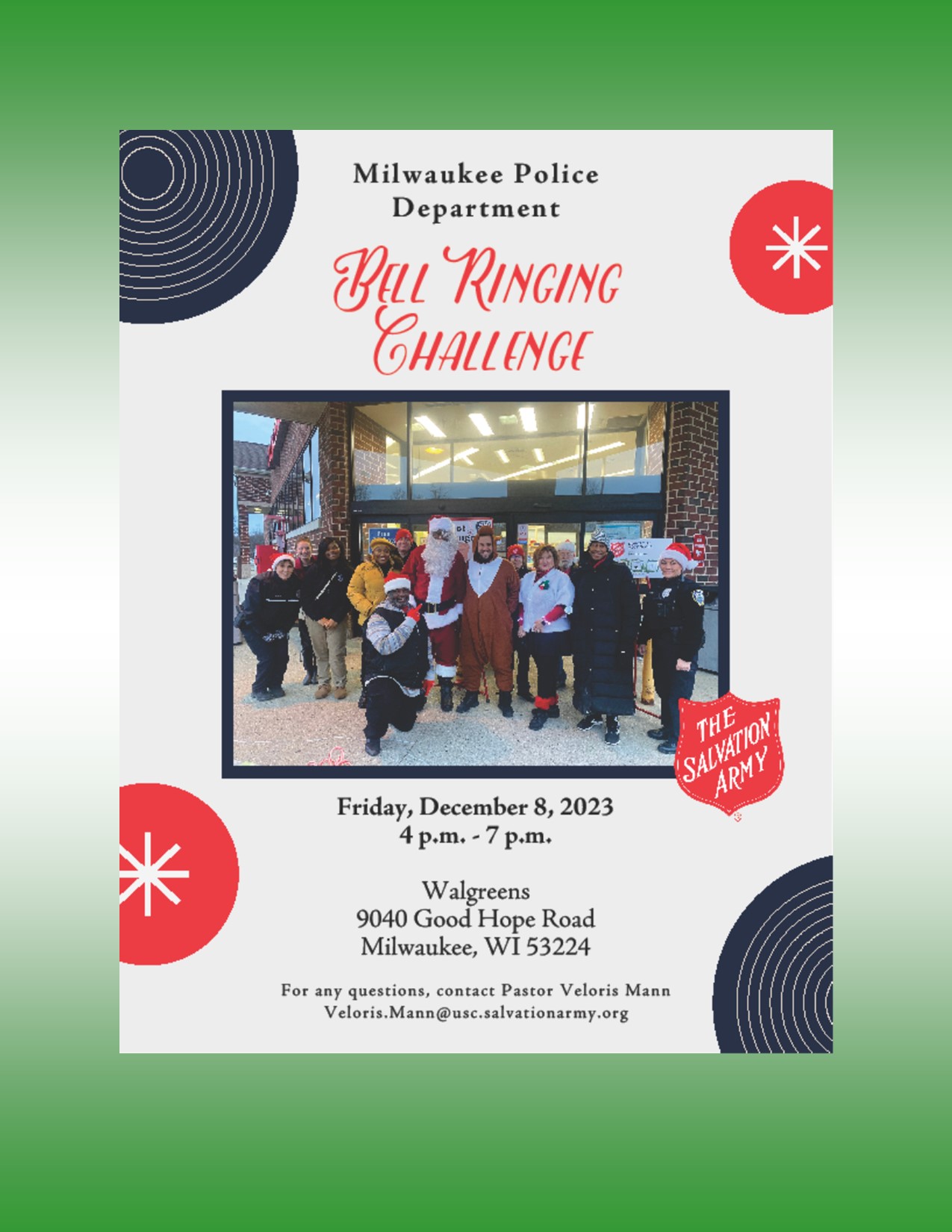 Bell Ringing – Milwaukee Police Department Office of Public Relations