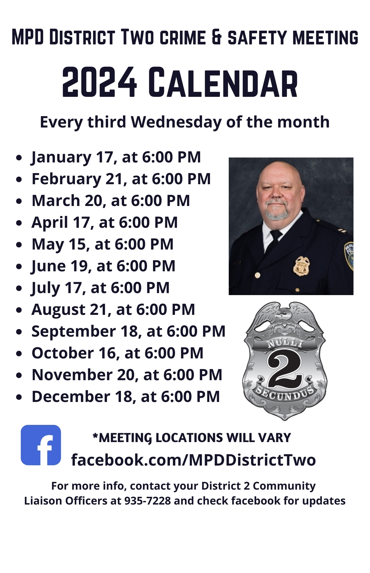 MPD District Two crime & safety Engish – Milwaukee Police Department ...